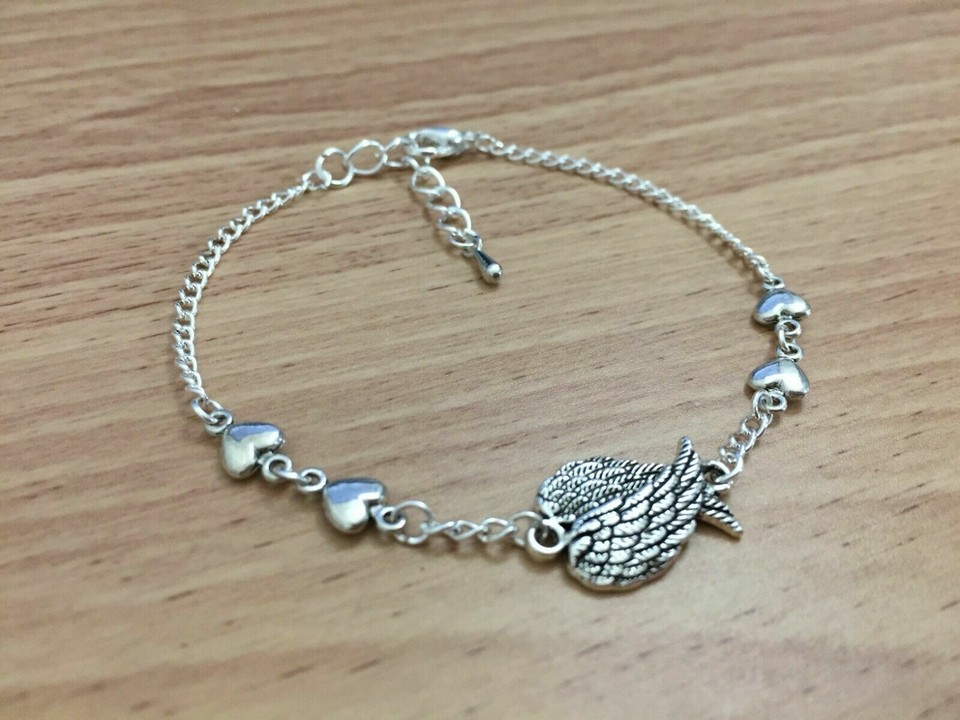(1) Bracelet Women Fashion Delicate Stylish Charm Silver Chain Design ...