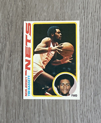 1978-79 NBA Topps Basketball | Tim Bassett | #96 | New Jersey Nets | eBay