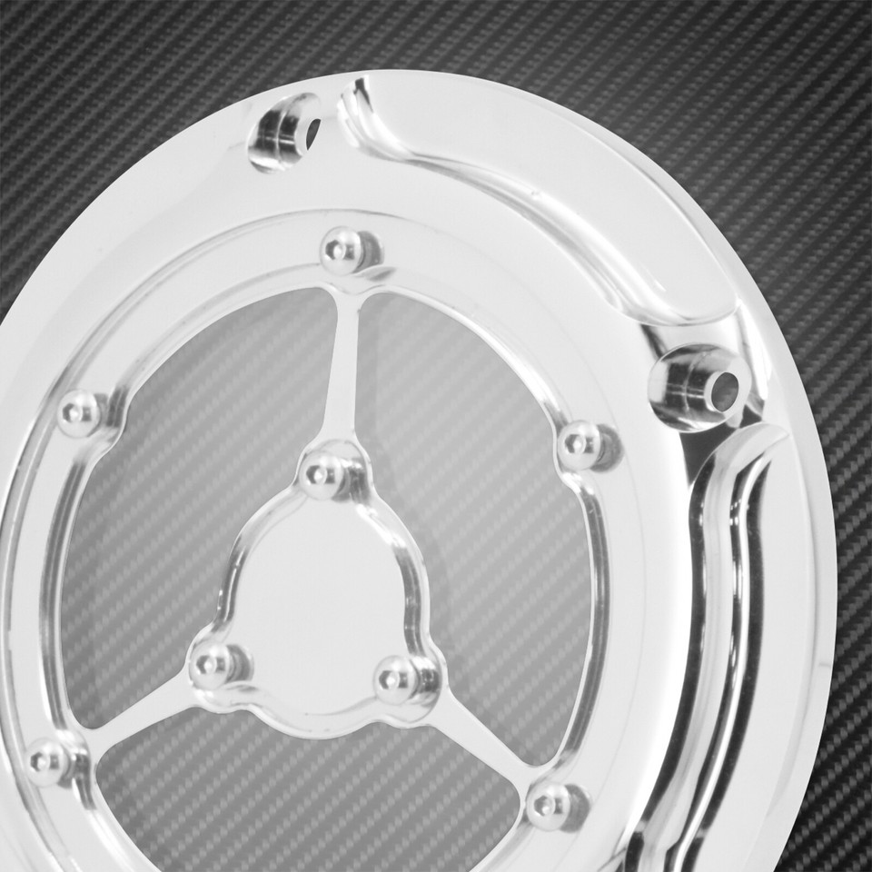 Aluminum Chrome Derby Cover Fit For Harley Softail 2018-up FXDR ...