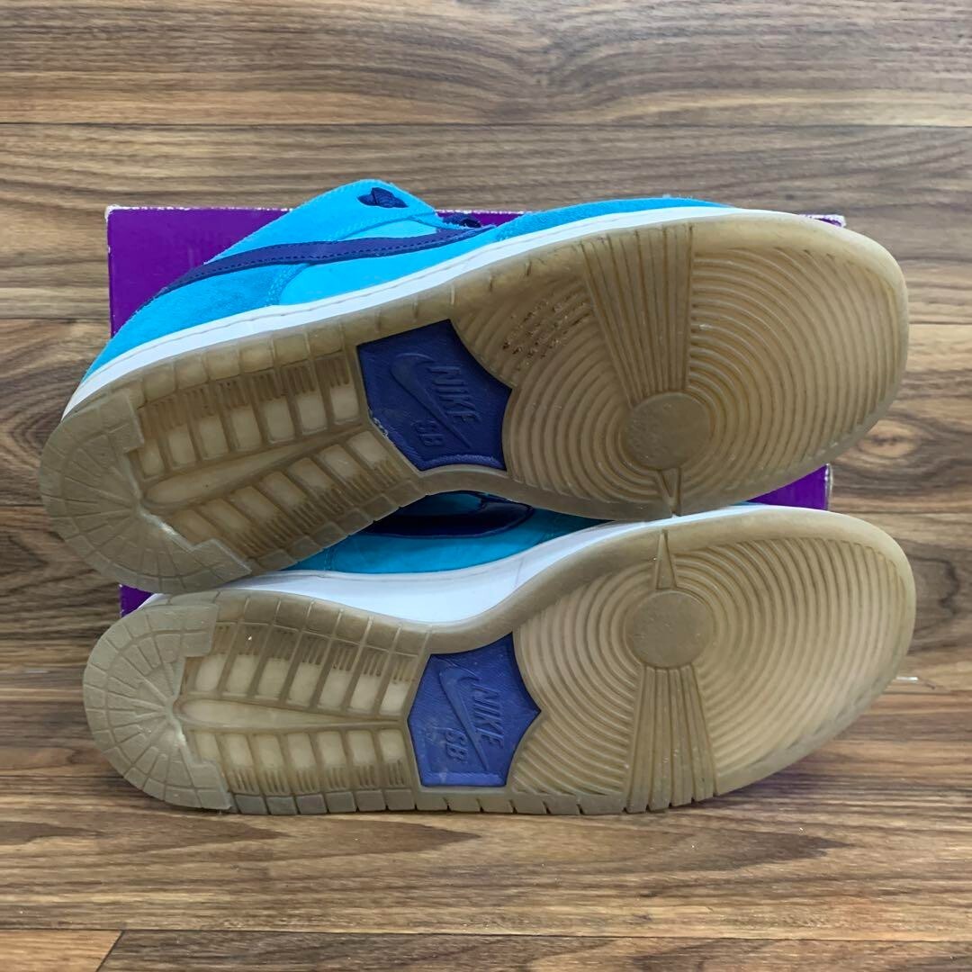 Nike Dunk SB Low Pro Blue Fury/Deep Royal Blue Fury BQ6817-400 US11 w ...