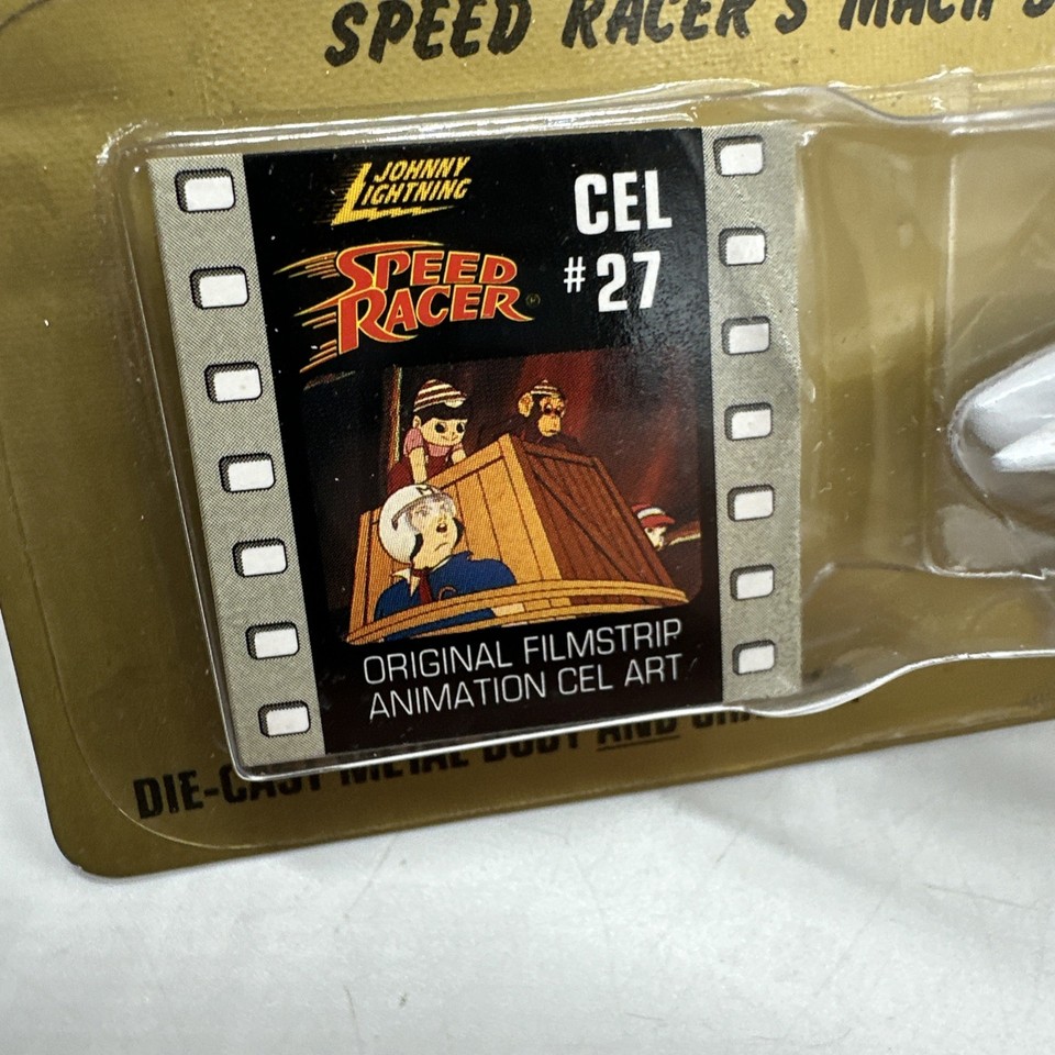 Johnny Lightning Speed Racer Playing Mantis Mach 5 Cel #27 Bonus Auto ...