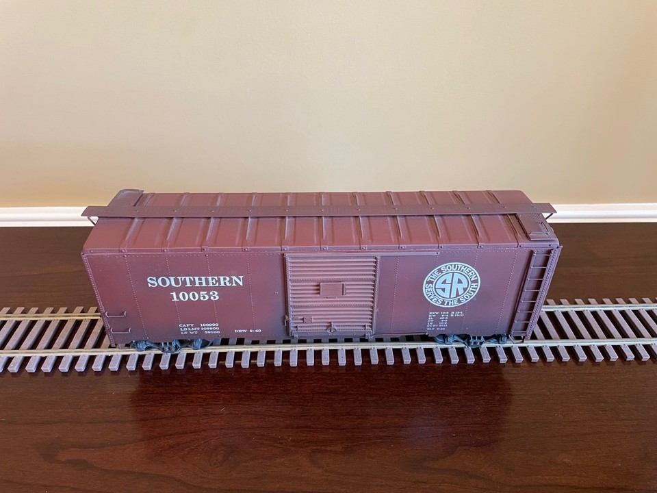 Southern 10053 O Scale Boxcar 2-Rail Brass/Metal Freight Weathered ...