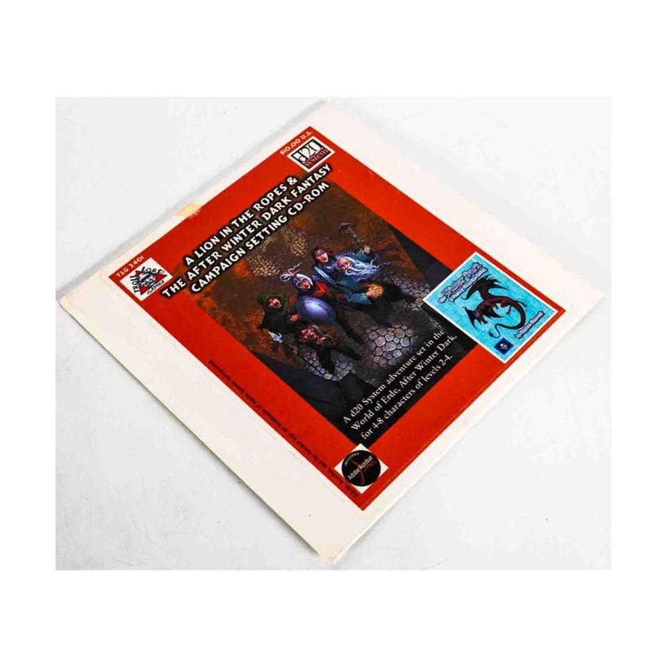 Troll Lord RPGs Lion in the Ropes, A & The After Winter Dark Fantasy VG ...