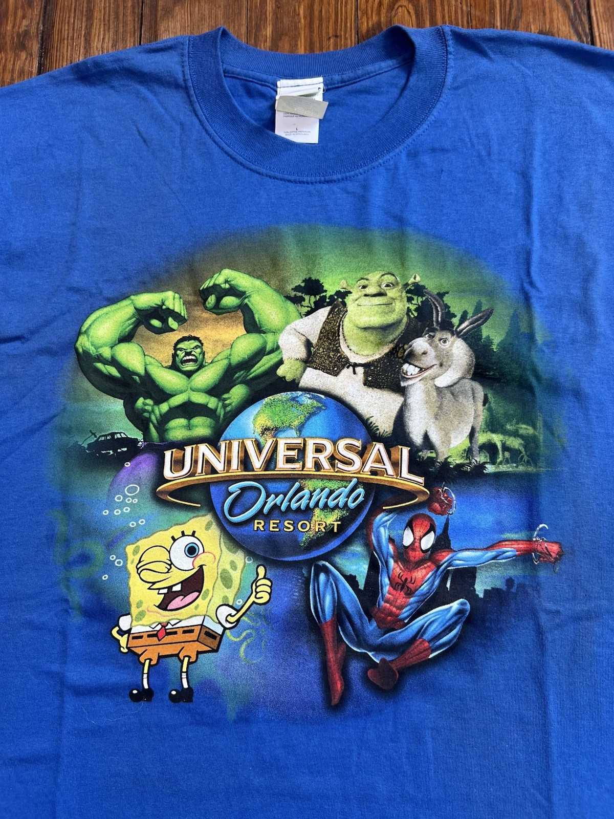 VTG Universal Studios Spiderman Hulk Shrek SpongeBob … - Gem