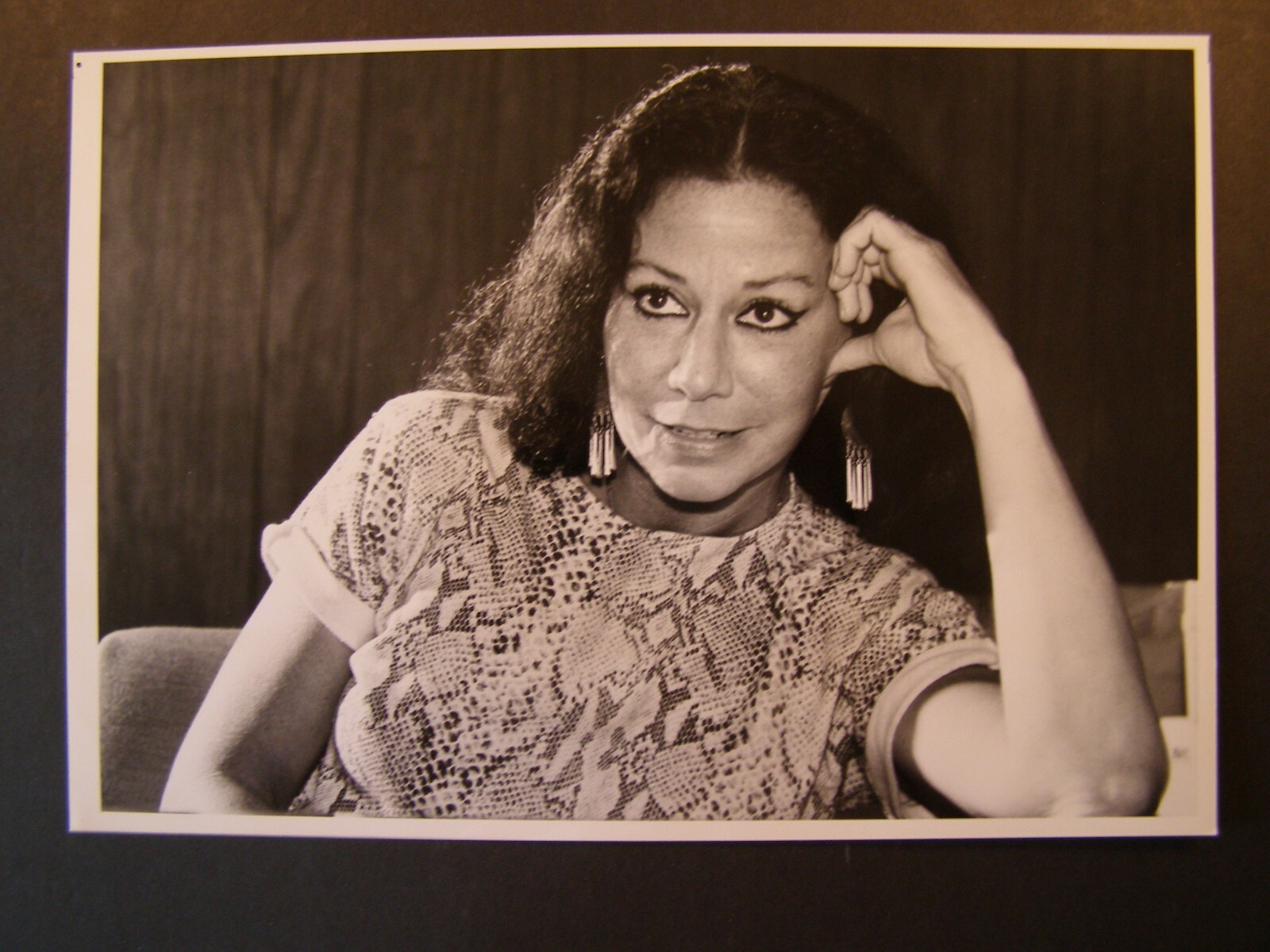 Glossy Press Photo 1992 Lorian Hemingway Grandaughter of Ernest ...