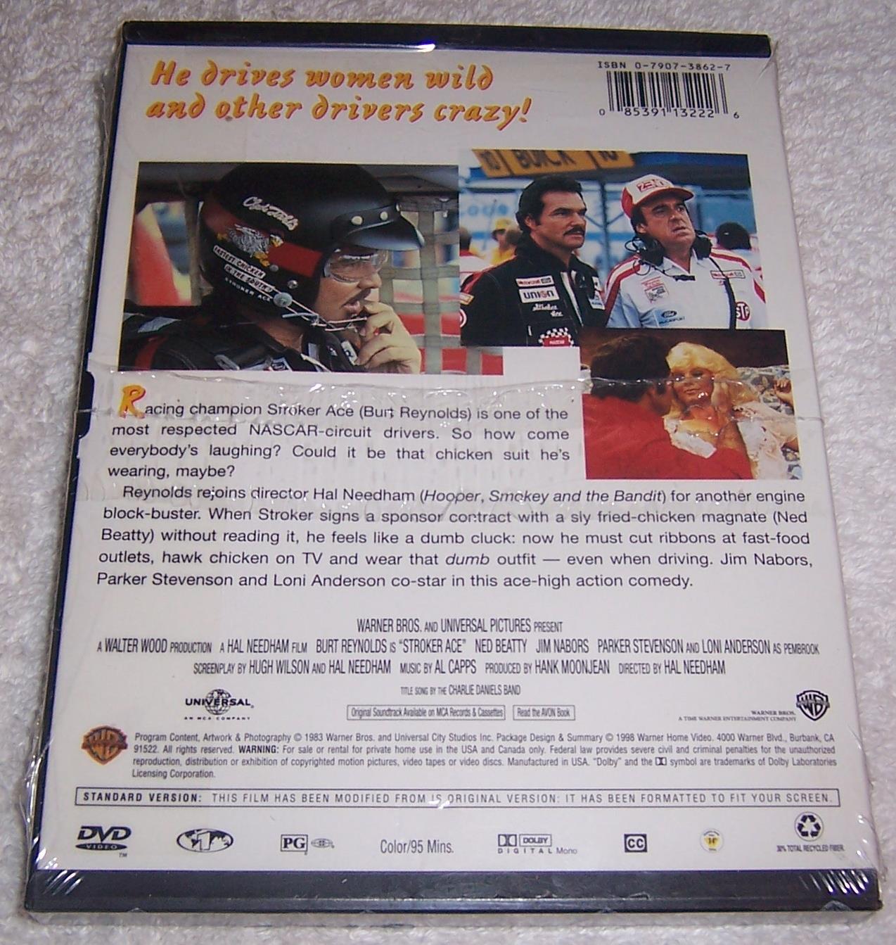 Stroker Ace DVD Burt Reynolds NEW SEALED 85391132226| eBay