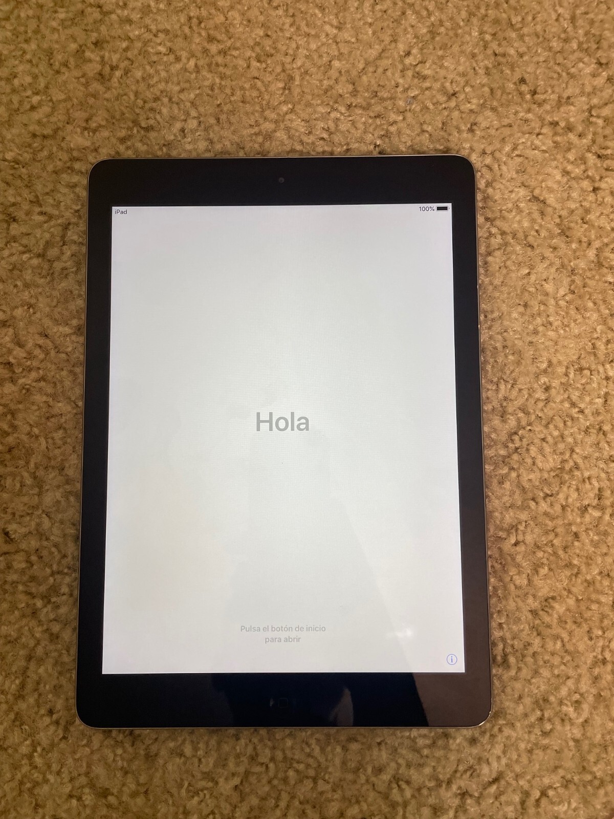 Apple iPad Air 1st Gen. A1474 16GB, Wi-Fi, 9.7in - Space Gray | eBay