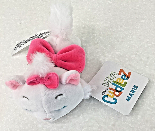 Disney Mini Cuddlez MARIE White Cat Aristocats Plush Animal NEW 6" | eBay