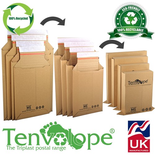 ECO-FRIENDLY TENVOLOPE M-ENVELOPES POSTAL MAILING POSTAGE BOXES *M1 M2 ...