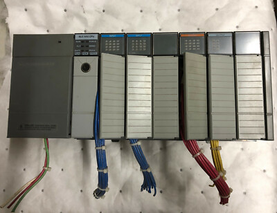 Allen Bradley SLC 500 1746-A7 Series A Rack With 1746-P2 Series B | eBay