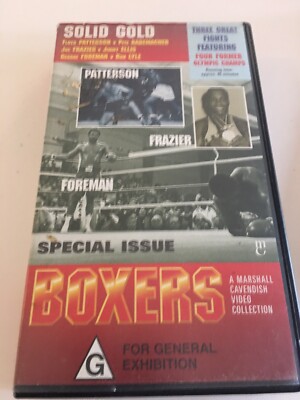 BOXERS SOLID GOLD VHS VIDEO TAPE COLLECTABLE | eBay Australia