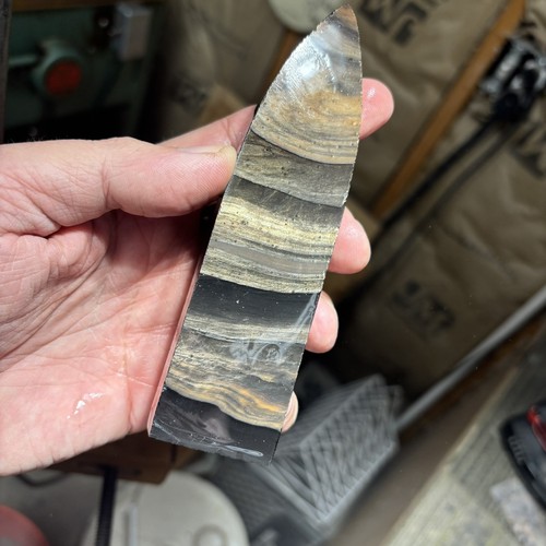 Gold Silver Sheen Obsidian Spear Preform Flint Knapping Blank GB 5 1/2 ...