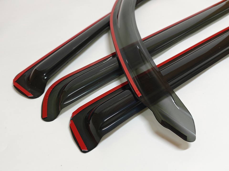 IN-CHANNEL Fit 2008-2022 Toyota Sequoia Window Visors Sun Shade Rain ...