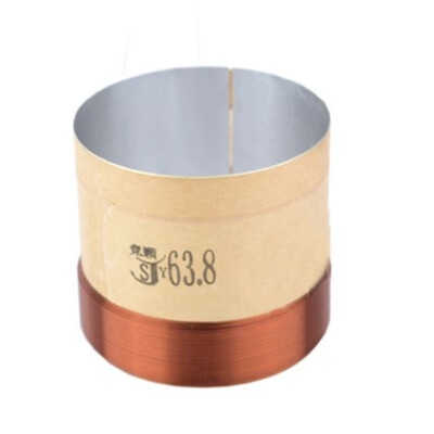 63.8mm Inner Dia 8Ω Woofer Coils White Aluminum Skeleton Bass Speaker ...