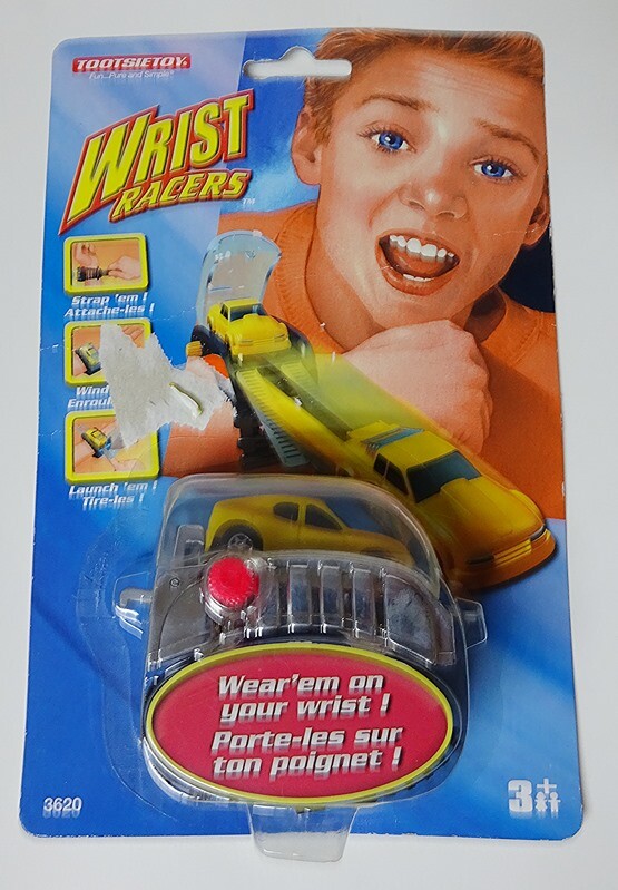 Tootsietoy Yellow Wrist Racers 2003 Strombecker Corp New In Package NIP ...