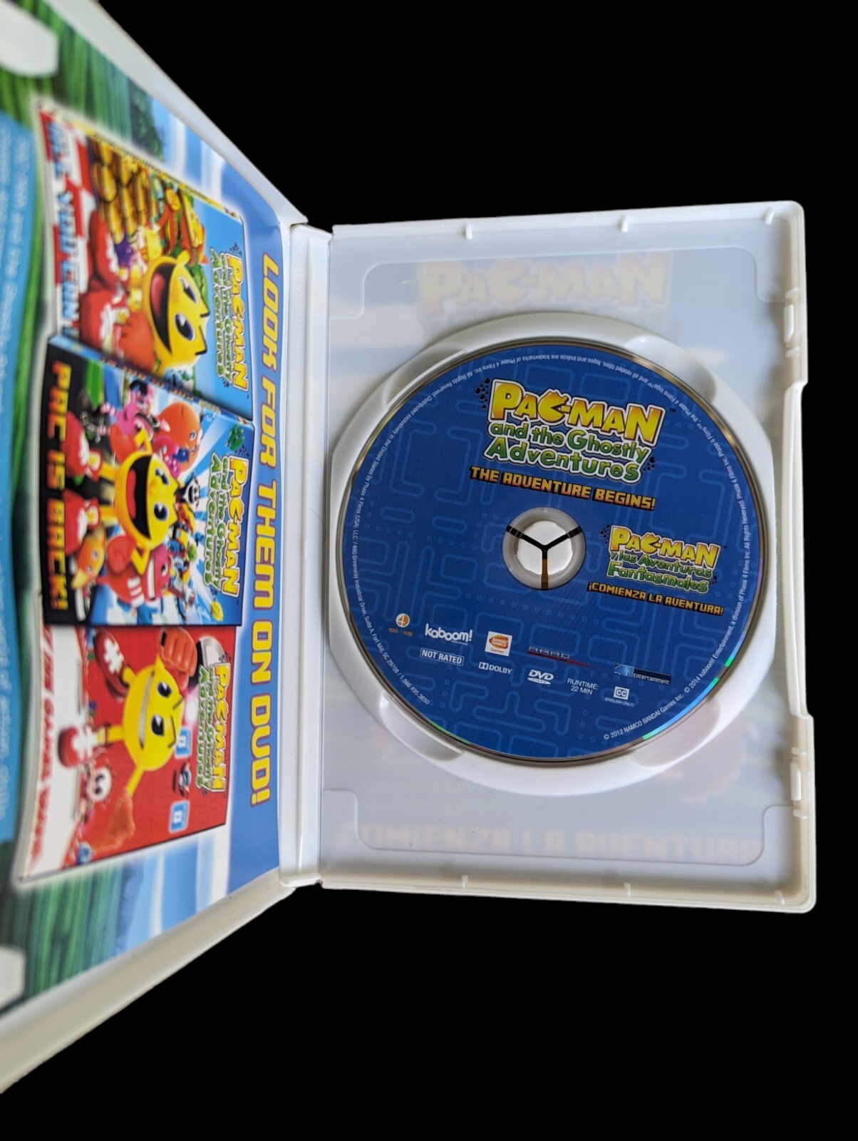 PAC-MAN and the Ghostly Adventures: The Adventure Begins DVD - EUC ...
