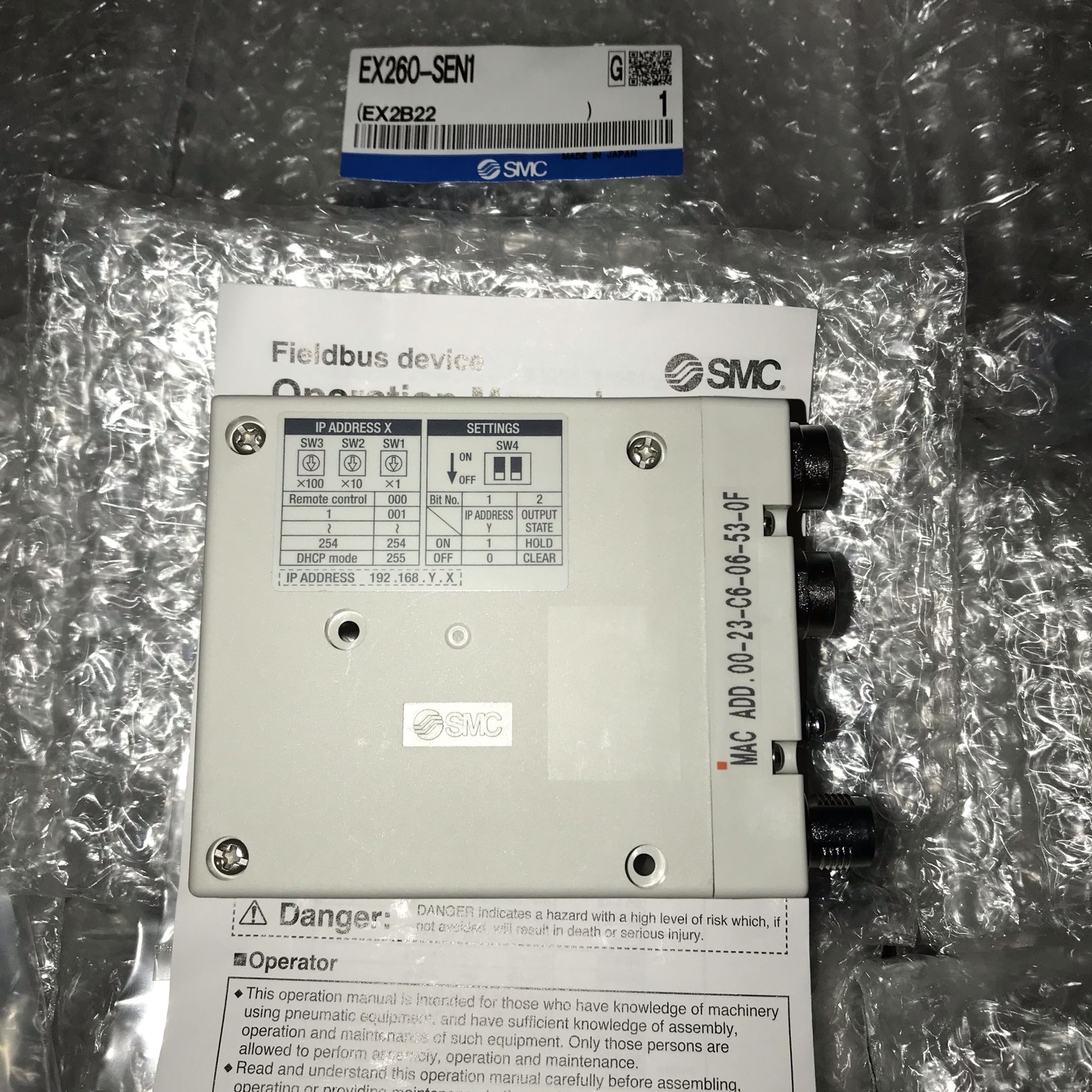 one new smc EX260-SEN1 Solenoid valve module Fast Shipping | eBay