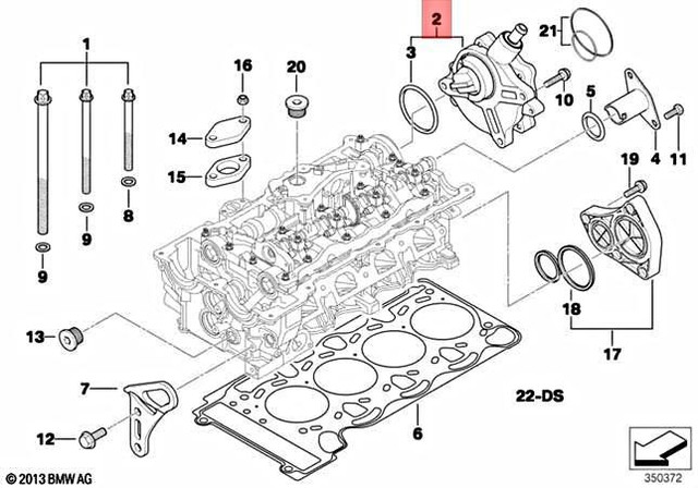 BMW 3 E90 Vacuum Pump 11668482284 8482284 OEM for sale online | eBay