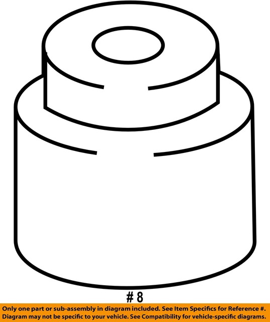 Genuine OEM Headlight Mounting Panel Spacer for Audi 8P7806305 for sale ...