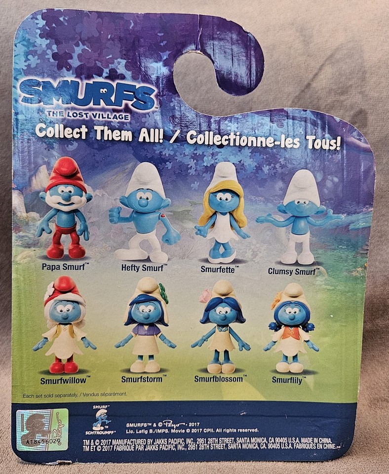 2 PACK Smurfs The Lost Village Clumsy & SmurfLily Figures 2017 Movie | eBay