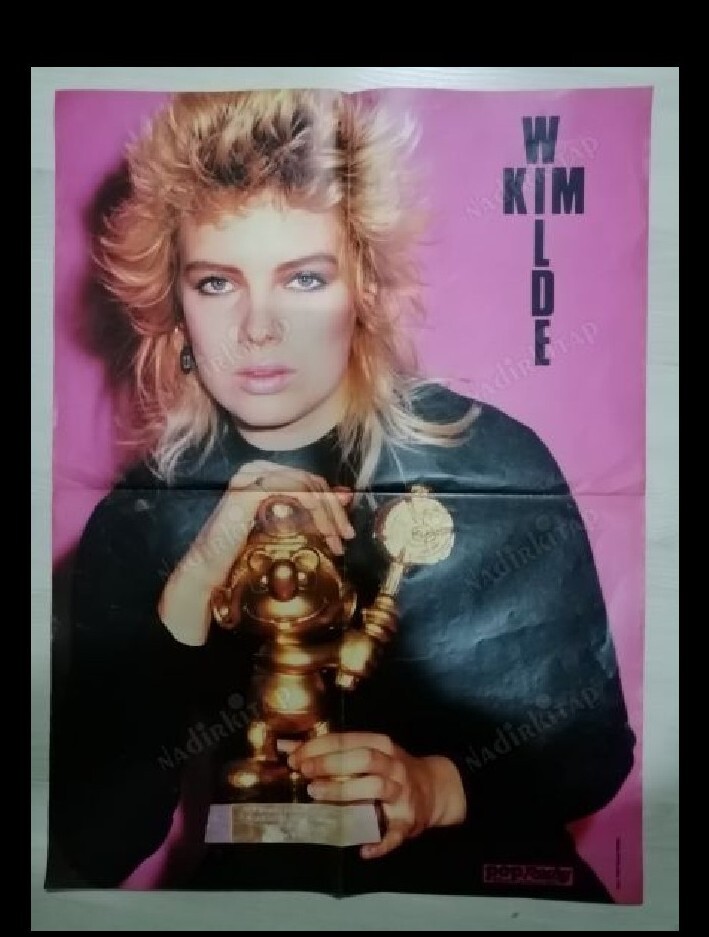 Kim Wilde 1980s German Magazine Poster 56x42 Cm | eBay