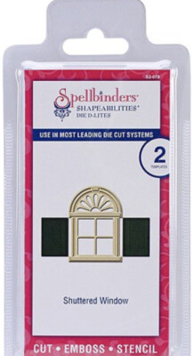 Spellbinders Shapeabilities SHUTTERED WINDOW Die Set New | eBay