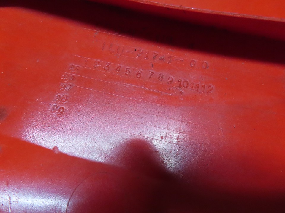 1986-87 Yamaha YZ250 YZ 250 Left Right Gas Fuel Tank Shroud Cover Scoop ...