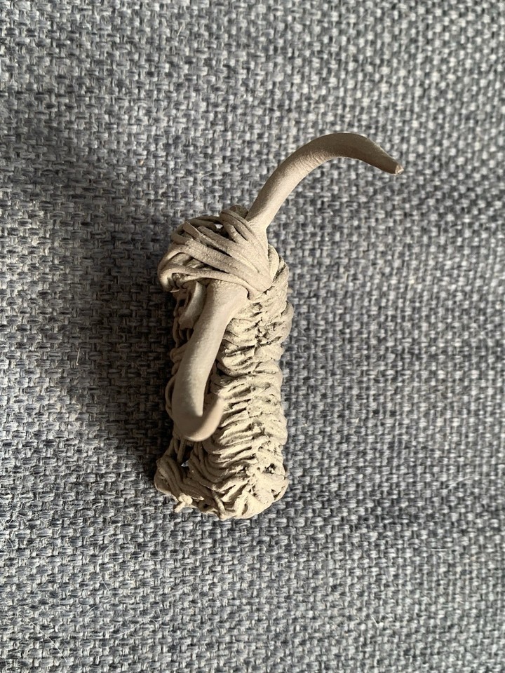 Vintage Signed Pottery Highland Cow Sculpture | eBay UK