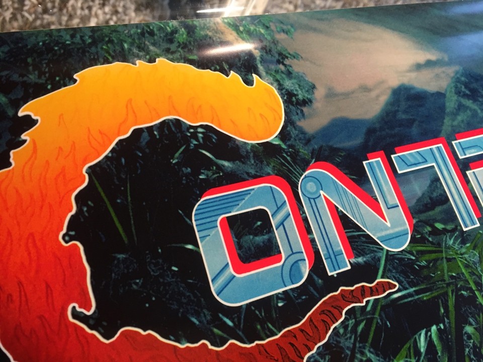 Contra Arcade Marquee 26"x8" | eBay