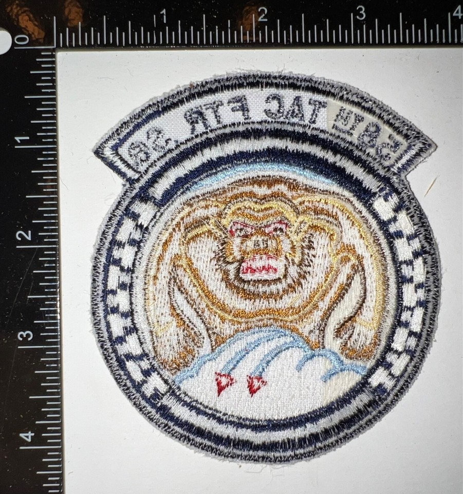 USAF US Air Force 58th Tactical Fighter Squadron Patch | eBay