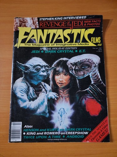 Fantastic Films Magazine #32 Star Wars Revenge of the Jedi ~ FINE FN ...