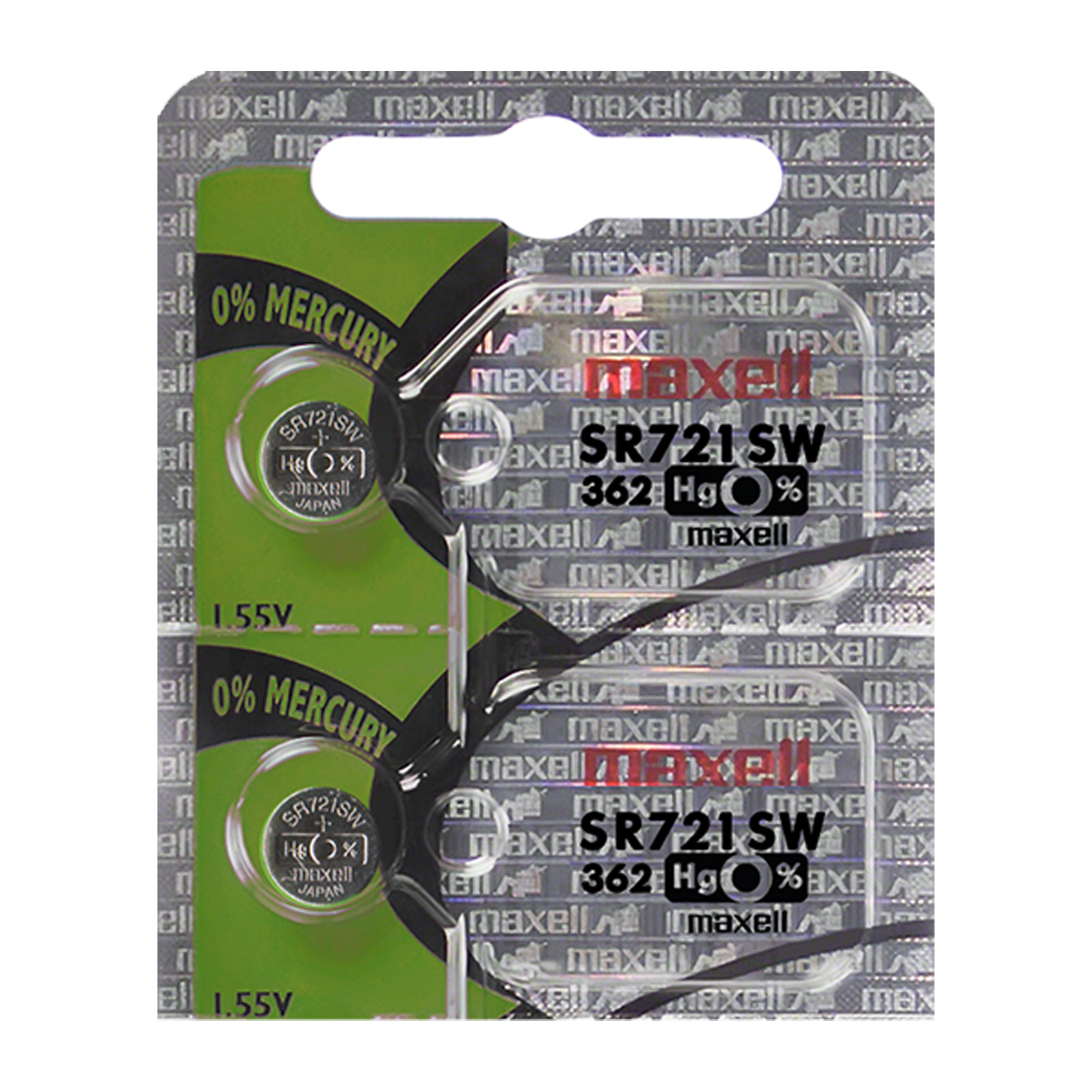 Maxell 362 SR721SW Silver Oxide Watch Battery (2 Batteries) | eBay