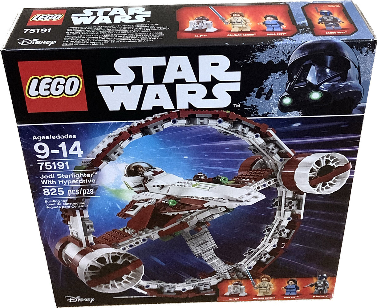 LEGO Star Wars: Jedi Starfighter With Hyperdrive (75191) for sale ...
