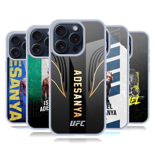OFFICIAL UFC ISRAEL ADESANYA GEL CASE COMPATIBLE W/ APPLE iPHONE PHONES ...