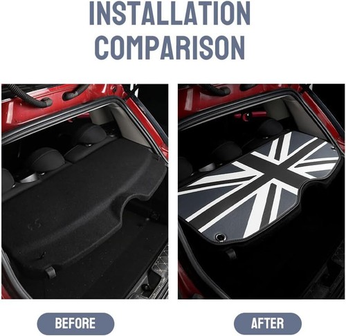 For MINI Cooper F56 R56 Accessories Rear Trunk Cargo Cover Pad ...