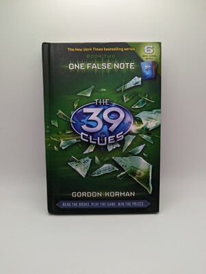One False Note (The 39 Clues, Book 2) - Hardcover By Korman, Gordon ...