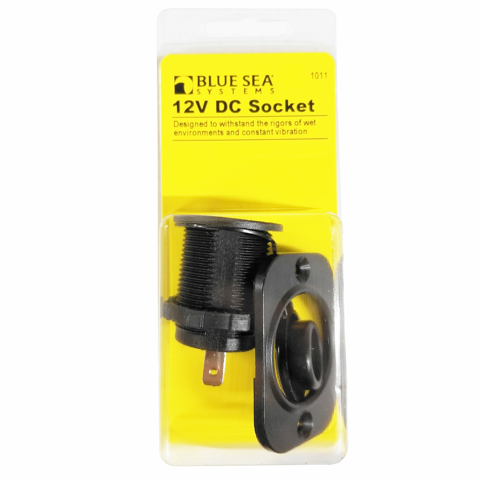 Blue Sea 1011 12 Volt Dash Power Socket Twist Lock 12V DC 15A Max ...