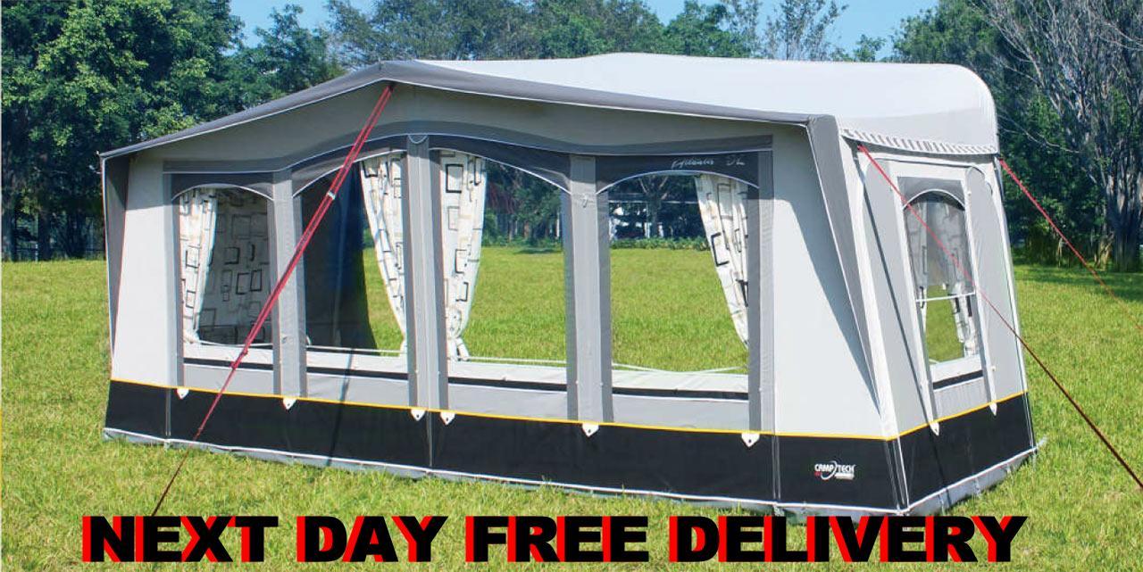 SIZE 15 CAMPTECH ATLANTIS DL ALL SEASON CARAVAN AWNING 1000-1025 1000CM ...