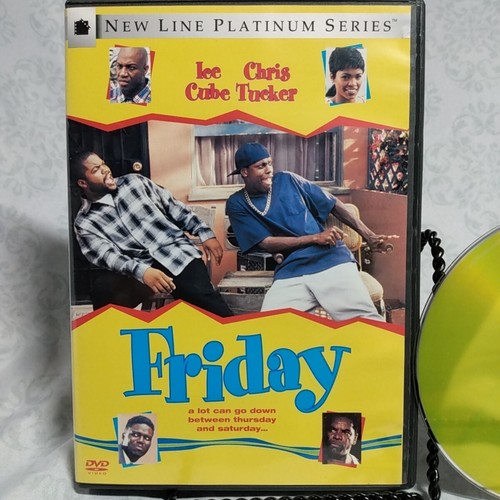 Friday The Movie (DVD, 1995) Ice Cube Chris Tucker Regina King Deleted ...