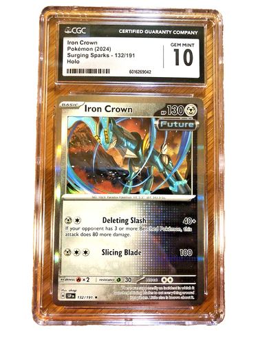 Iron Crown 132/191 Sv08: Surging Sparks Holo for sale online | eBay