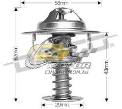DAYCO Thermostat FOR Toyota RAV-4 11/05-1/13 2.4L MPFI ACA38L 125kW 2AZ ...