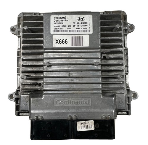 2011 - 2014 Hyundai Sonata Engine Control Module Unit Ecu Ecm Oem 39101 ...