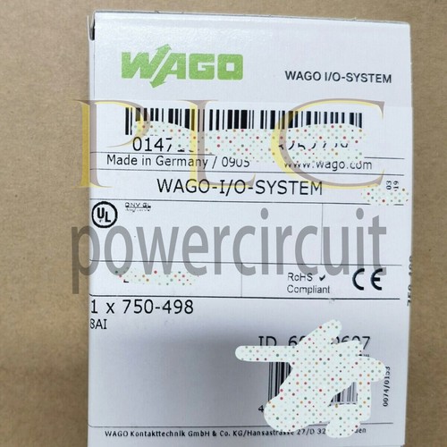 New WAGO 750-498 750498 PLC Module In Box 1PC | eBay