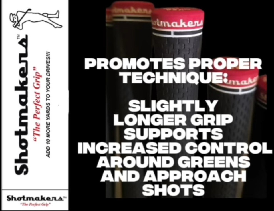 Shotmakers EXTRA LONG 12.5" GOLF GRIPS - (Mid Size temp. out of stock ...