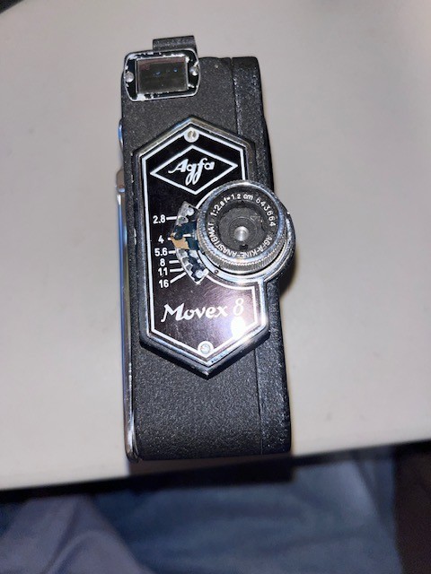 Vintage Spanish Labeled Agfa Movex 8, 1 st 8mm Cartridge Movie Camera ...