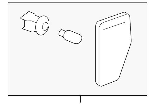 Genuine GM Front Driver Side Marker Lamp 15873638 | eBay