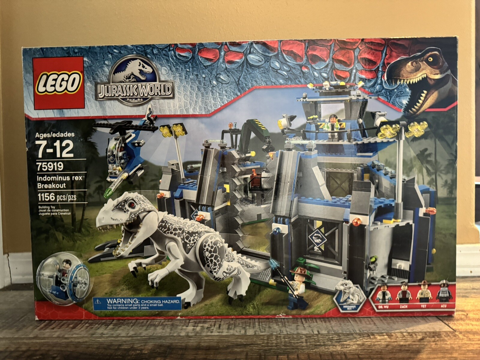 LEGO Jurassic World: Indominus Rex Breakout (75919) for sale online | eBay
