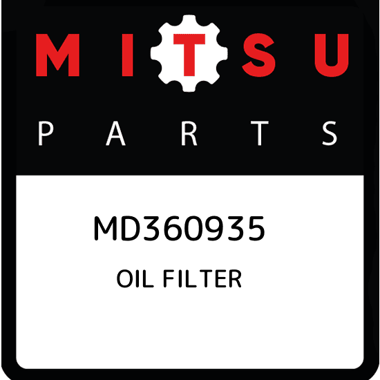 MD360935 Mitsubishi Oil filter MD360935, New Genuine OEM Part | eBay