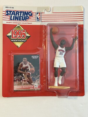 1995 Clarence Weatherspoon Kenner Starting Lineup New on Card SL4 | eBay
