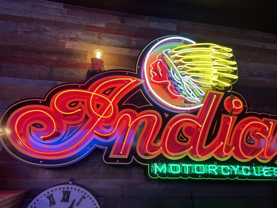 Indian Motorcycle Neon Sign | eBay